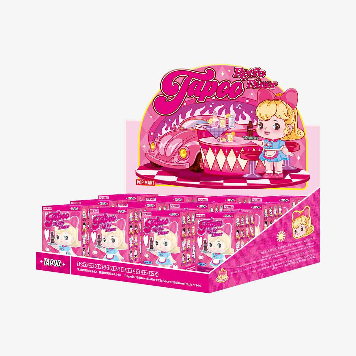Tapoo Retro Diner Series by Pop Mart — Martian Toys