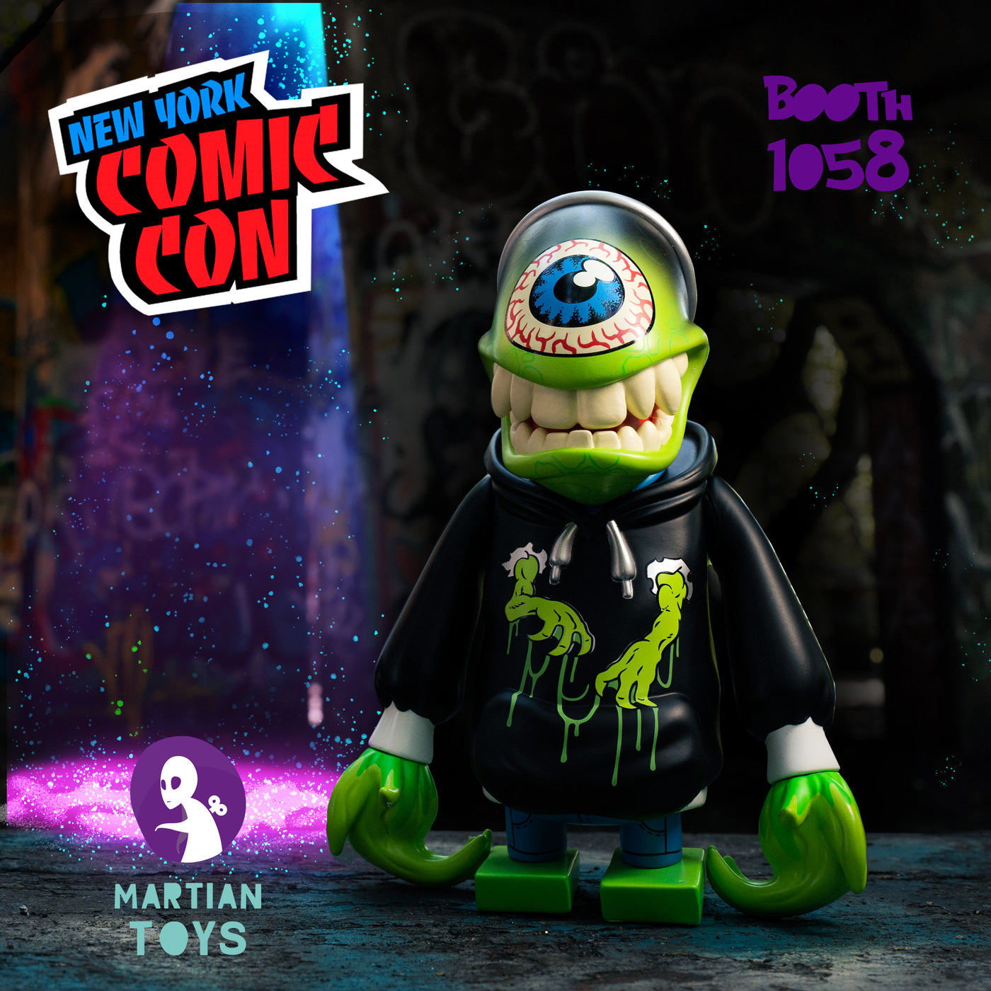 Cyclops Can by Pitch Grim x Mad Toy Design x Martian Toys