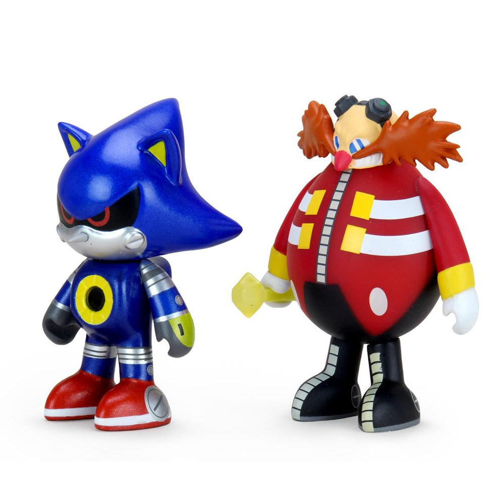 Sonic the Hedgehog 3" Vinyl Figures - Metal Sonic & Dr. Robotnic 2-Pac ...