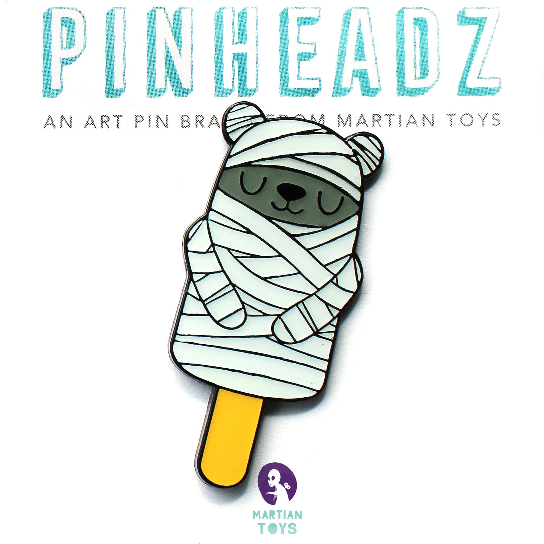 PinHeadz - Drool Wool - Popsicle Bear (6 colors) — Martian Toys