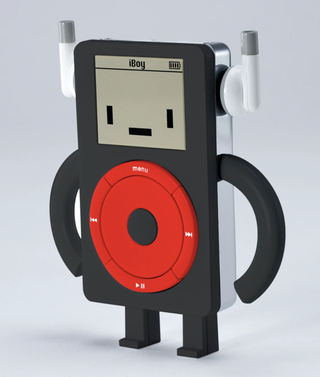 Classicbot - iBoy Black and White — Martian Toys