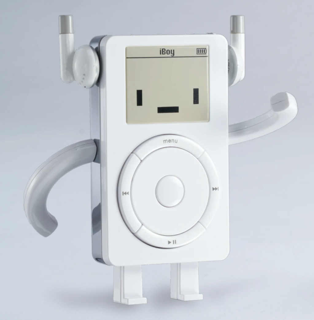 Classicbot - iBoy Black and White — Martian Toys