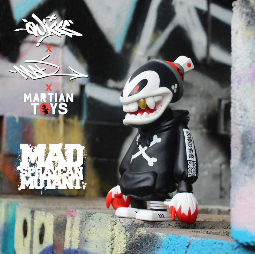 "Fortress" Mad Spraycan Mutant by Quiccs x Jeremy MadL x Martian Toys