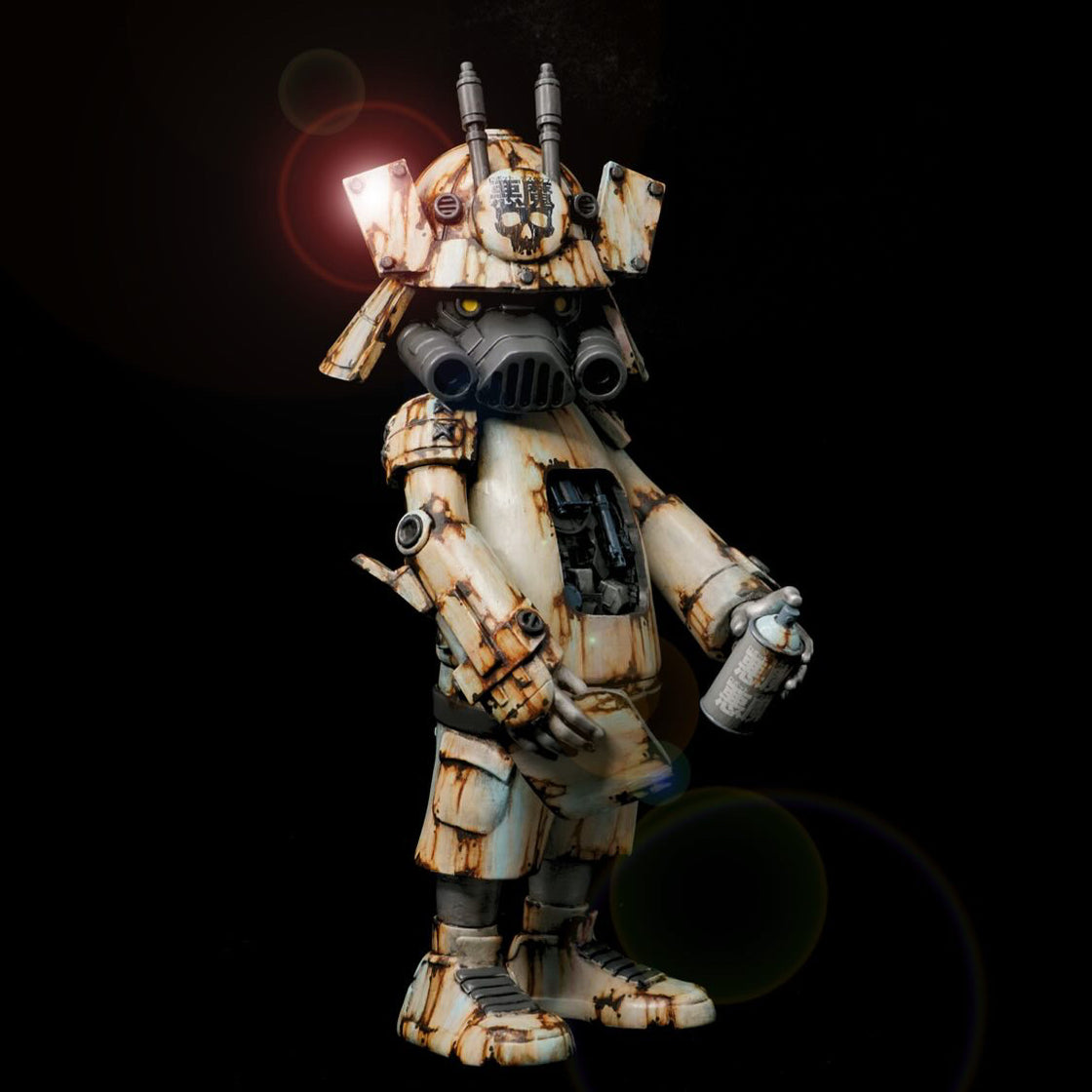 Klav - White Rust - 16inch Dekai — Martian Toys