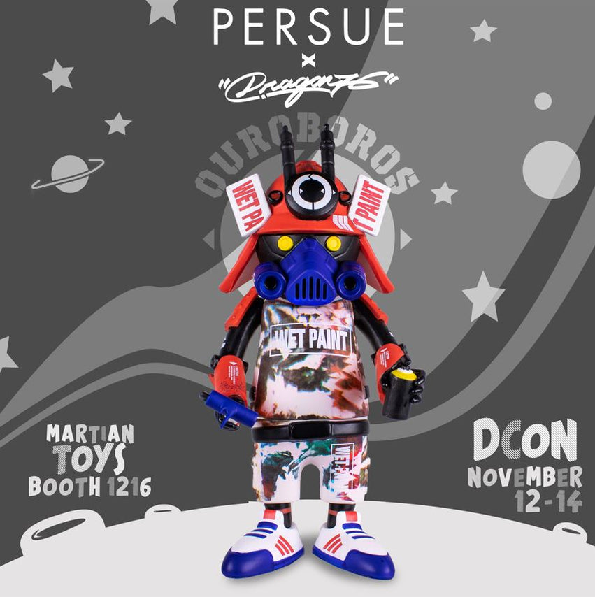 WET PAINT DR76 6inch Artist Series PERSUE x Dragon76 x Martian Toys
