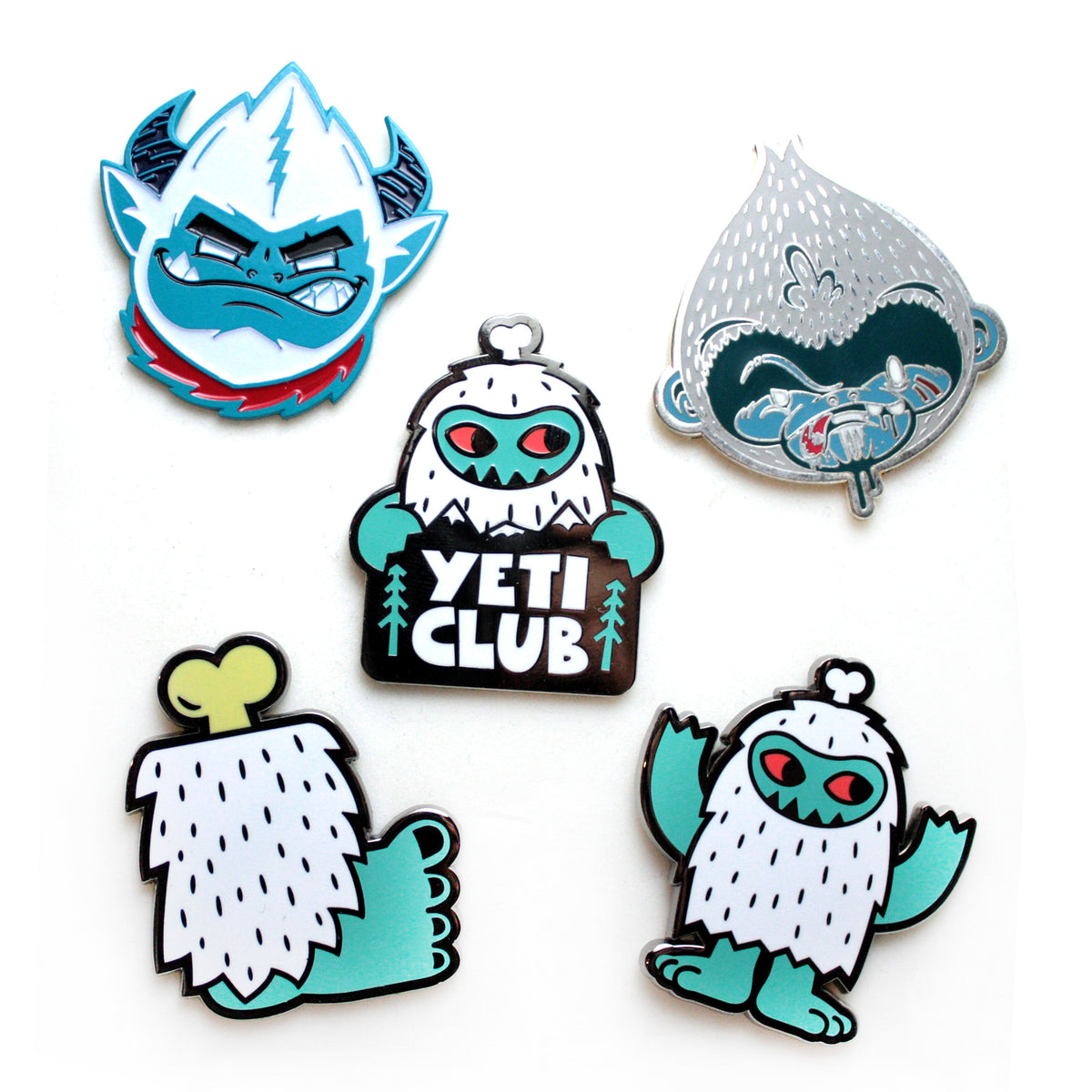 WorldWarYeti - Yeti Pins! — Martian Toys